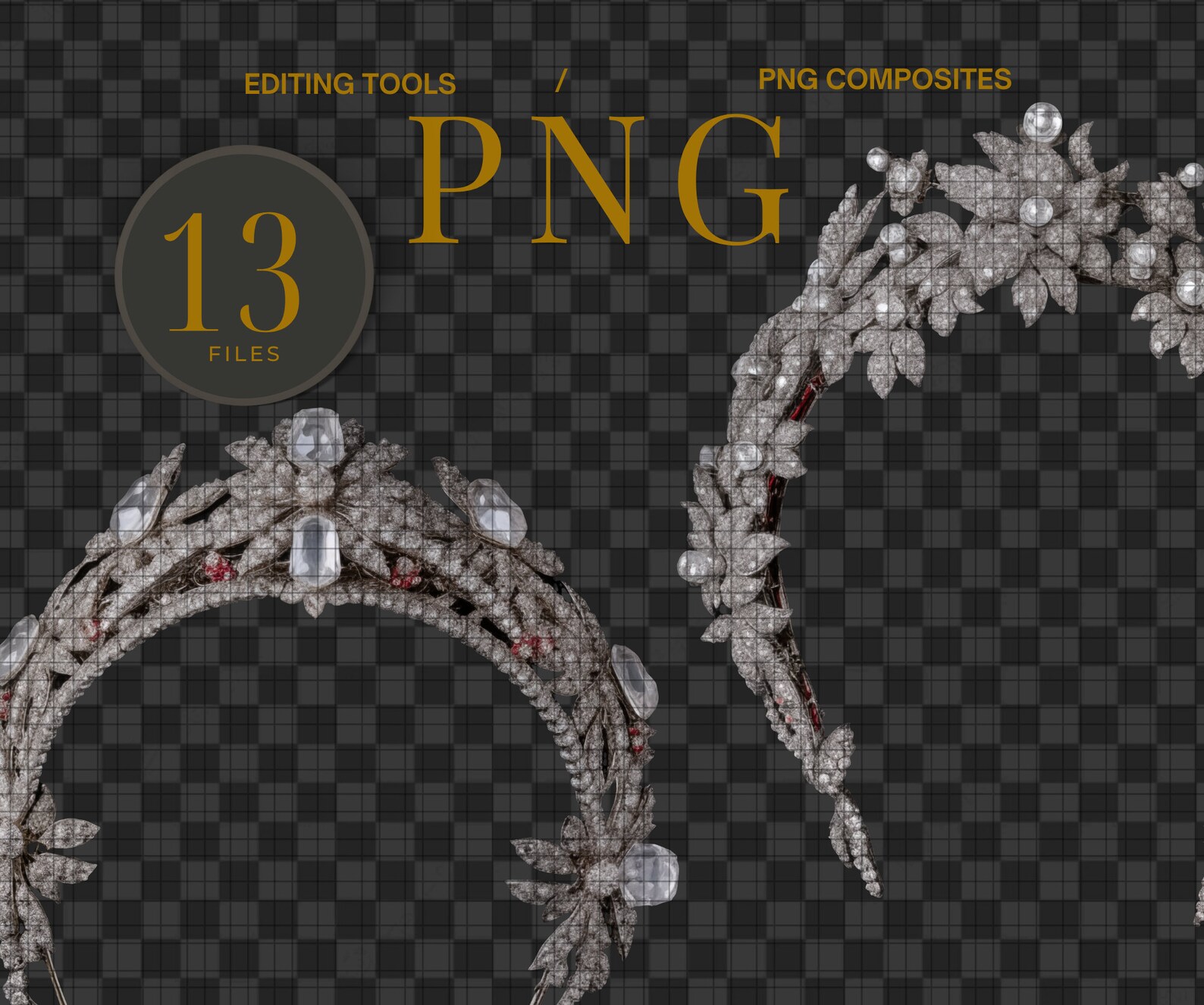 Diamond Maternity Tiara PNG Realistic Transparent Tiara Luxury Digital ...