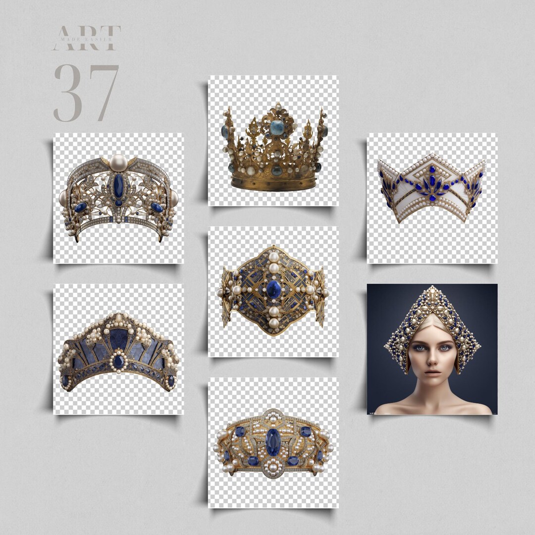 Digital Crown Fairy Crown Queen Crown Digital Jewelry PNG Maternity ...
