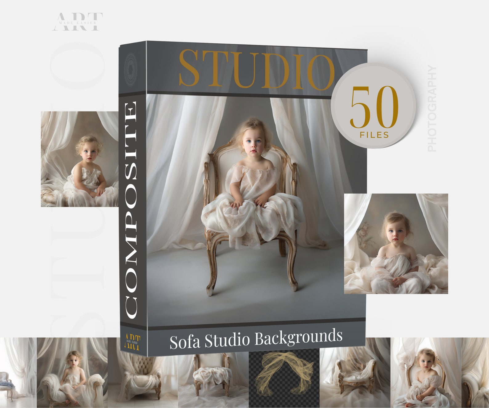 Sheer Curtain Digital Backdrop White Room Curtain Overlay PNG White ...