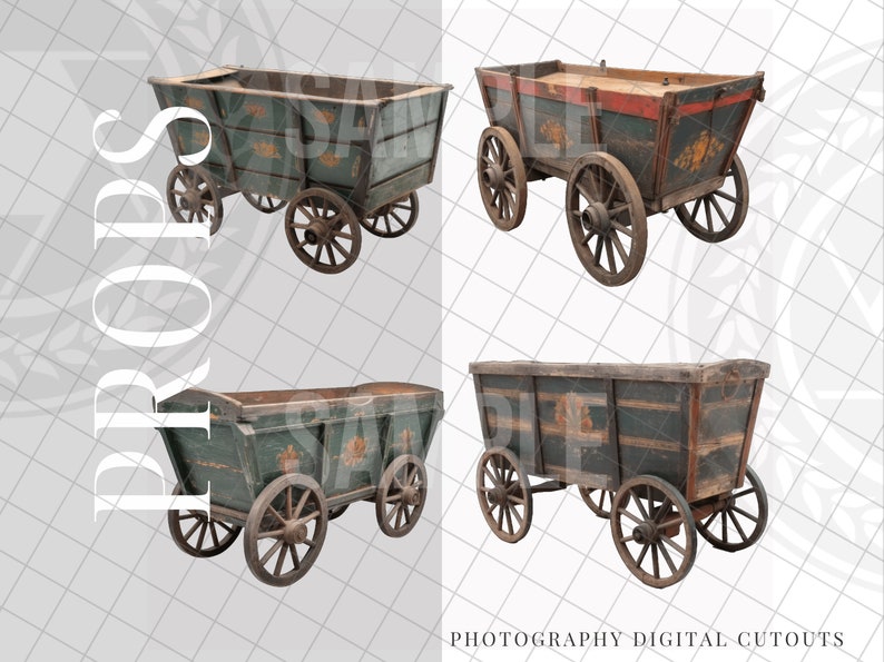 Wagon Png Photography Wood Digital Props Photography Photoshop Digital ...