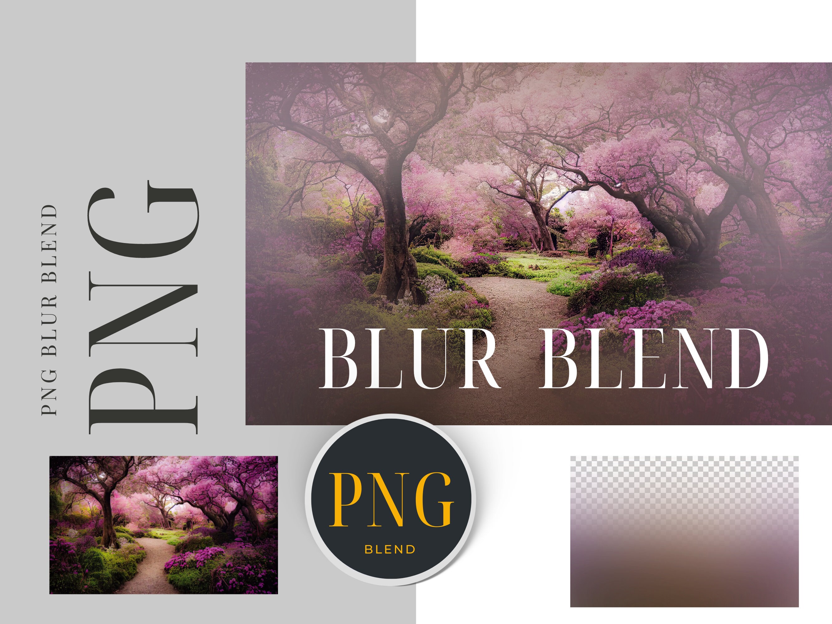 Spring Digital Background Spring Pathway Backdrop Flower Spring Digital ...