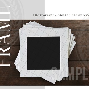 IKEA Frame Wall Mockups Mat Frame Templates Square Frame Mockups Wall ...