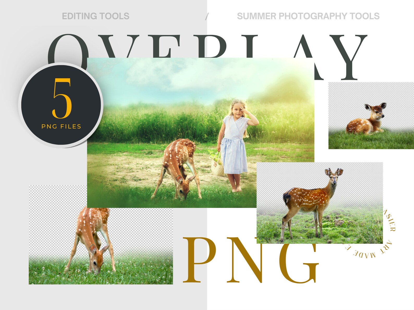 Deer Png Overlays Background Replacement Deer Overlay PNG Animal Blend ...