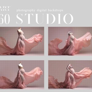 Dress Overlay Fine Art Backdrops Dress Clipart Flowing Fabric Digital ...