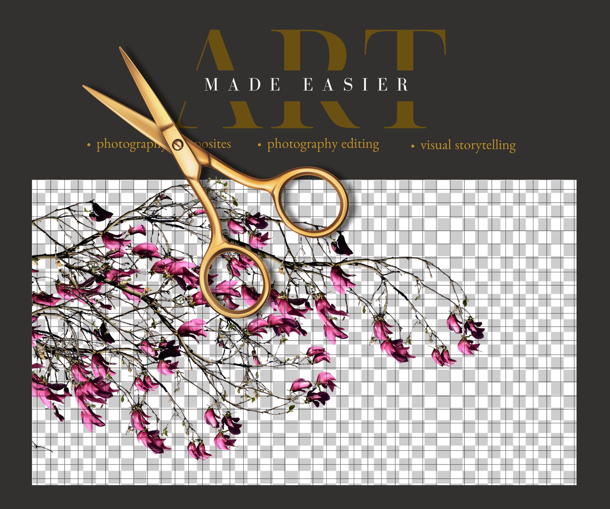 Png Flower Overlay Flower Files Flower Background Flower Tree Branch ...