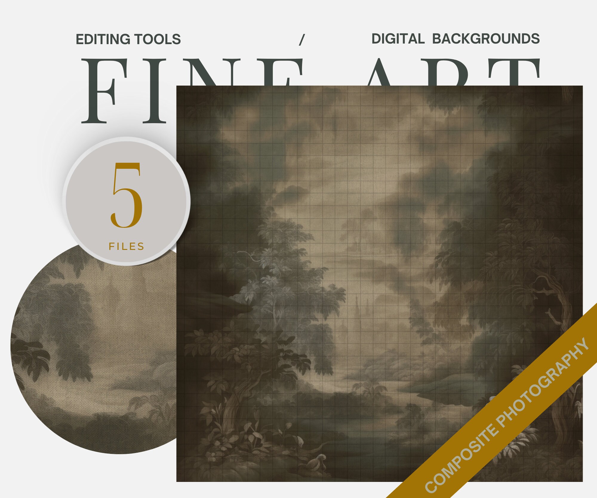 Minimal Digital Backdrop Light Studio Backdrop Overlay Fine Art Texture ...