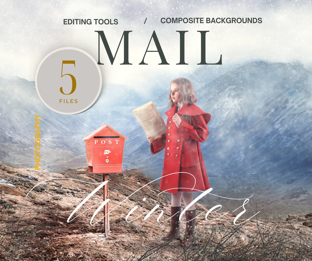 Mail Photography Background Post Mail Background Child Photo Background ...