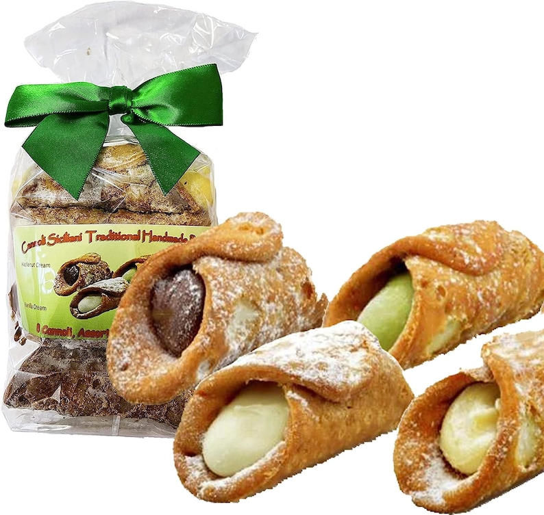8 Assorted Individual Gourmet Handmade Traditional Filled Italian ...