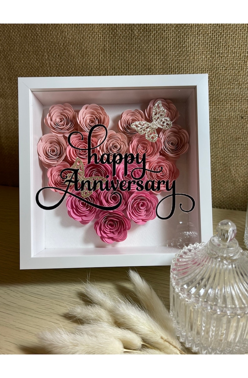 DIY Hand-rolled Paper Flowers Box - Unrolled Set| Anniversary Gift ...