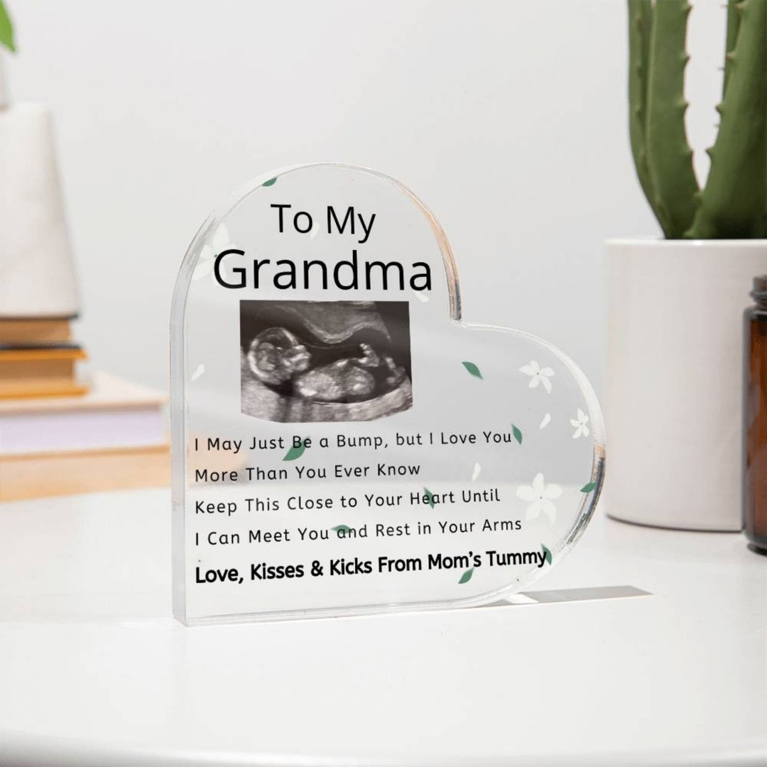 Grandma to Be Gift From Bump, Soon to Be Grandma Gifts, Soon to Be ...