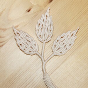 Leaf Macrame/ Modern Macrame/macrame Decor/ Macrame Pattern PDF/DIY ...