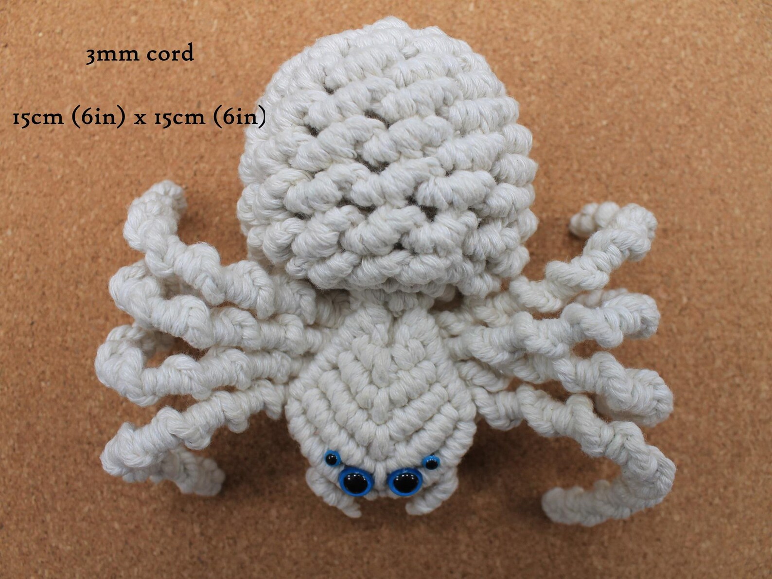 Macrame Spider Pattern: DIY Autumn Decor (PDF Pattern) - Etsy