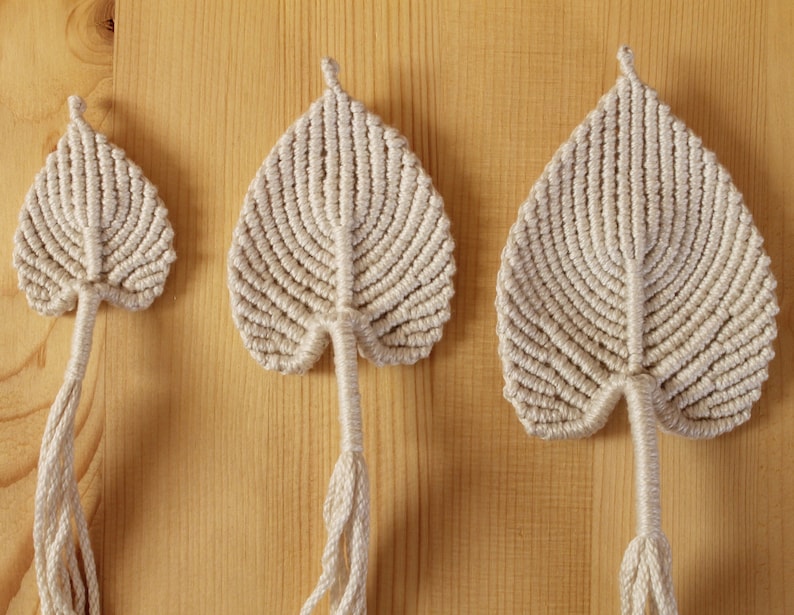 Leaf Macrame/modern Macrame/macrame Decor/macrame Pattern PDF/DIY Macrame/macrame Tutorial ...