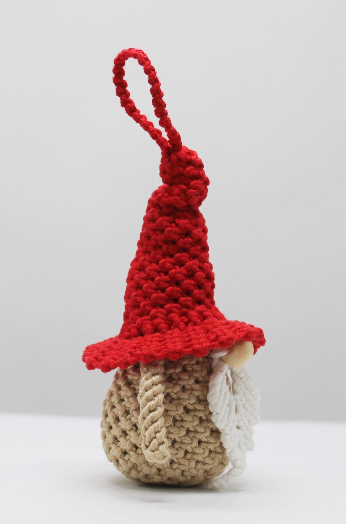 Macrame Gnome Pattern Pdf/ Macrame Toy/ Volume Macrame/ Keychain Macrame/amigurumi Macrame ...