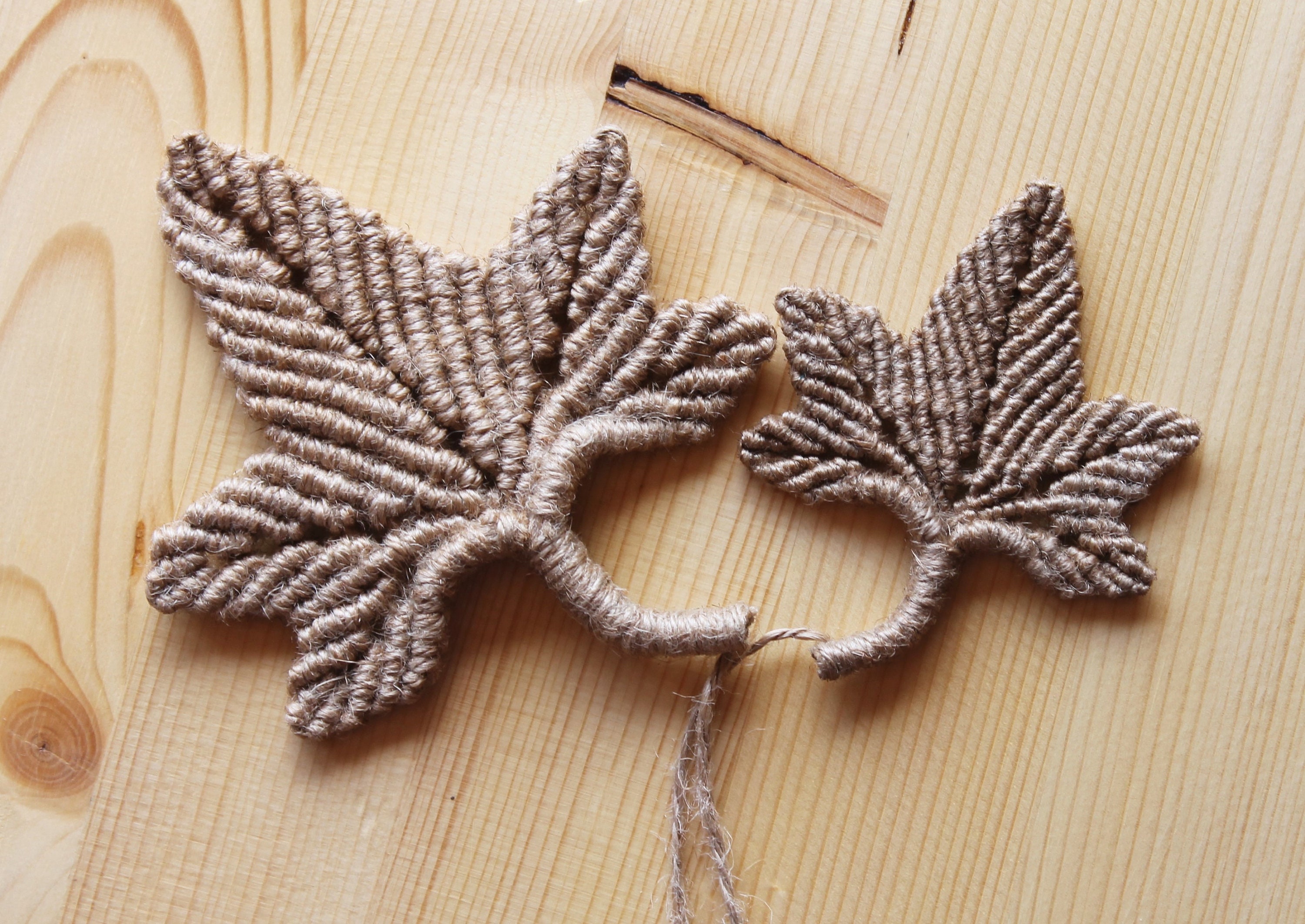 Grape Leaf Macrame/ Modern Macrame/macrame Decor/ Macrame - Etsy