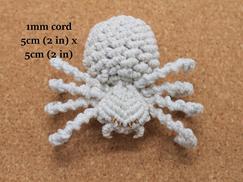 Macrame Spider Pattern: DIY Autumn Decor (PDF Pattern) - Etsy