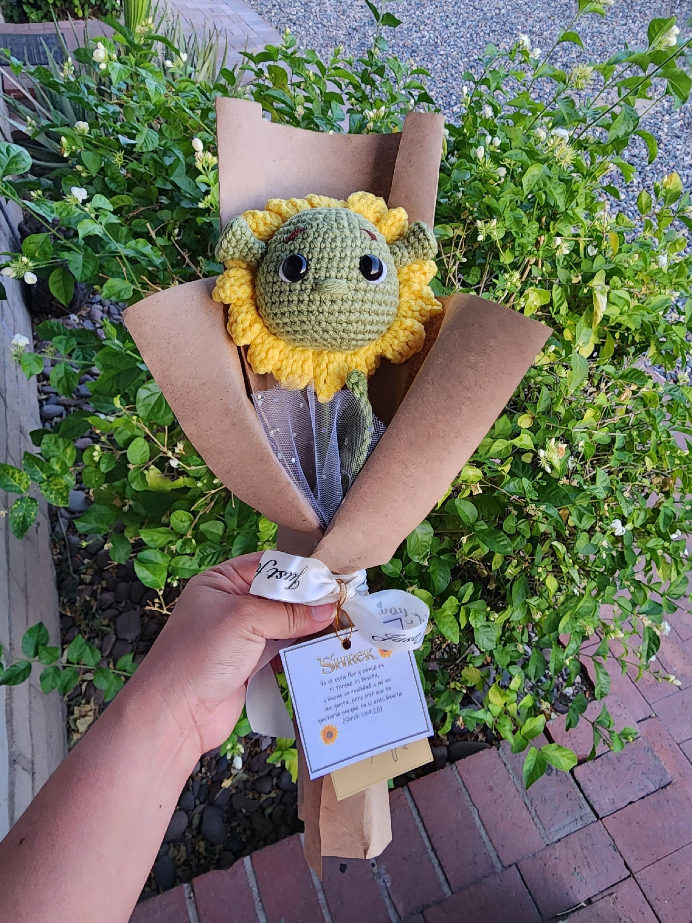 Shrek Sunflower - Etsy