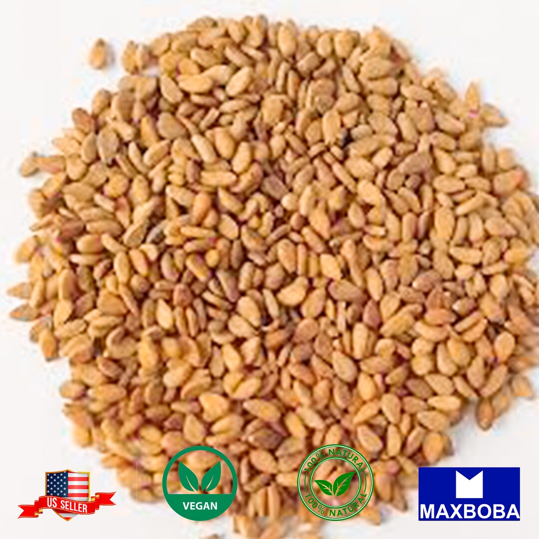 Seeds Brown Sesame Whole Raw 1/2 Oz.indian Spice 100% Natural - Etsy