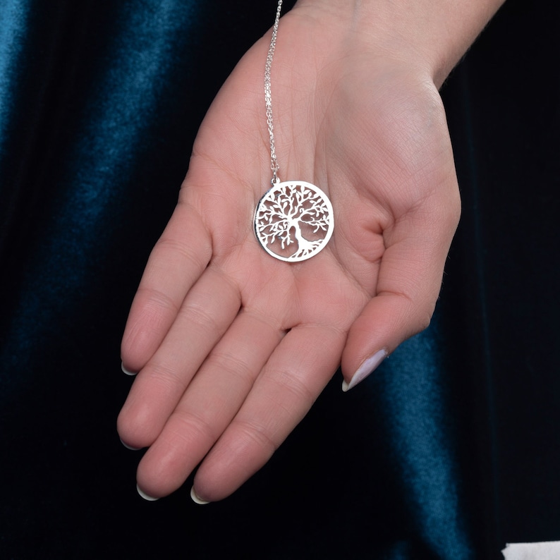 925 Sterling Silver Tree of Life Charm Pendant Dainty Tree of - Etsy