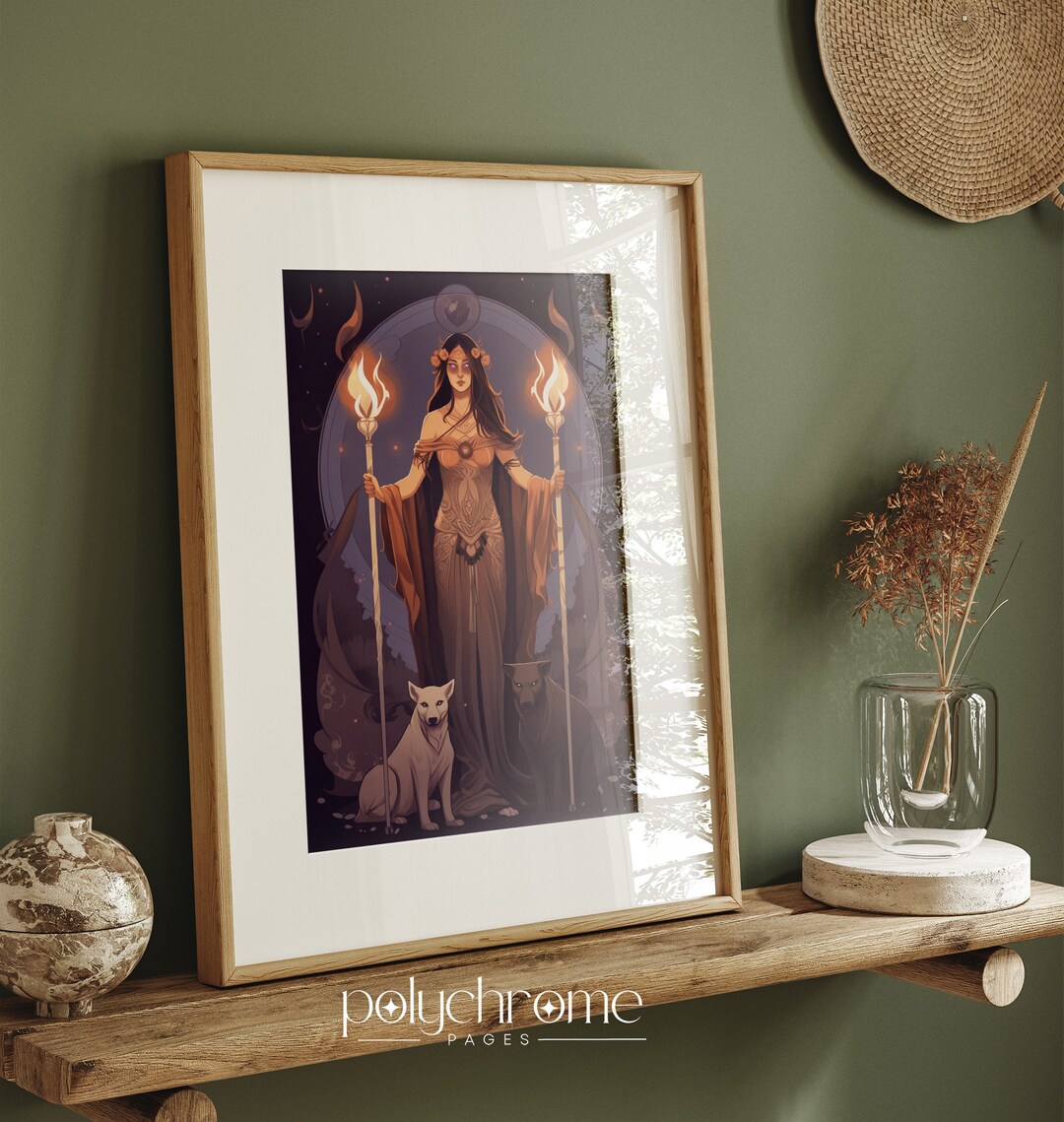 Greek Goddess Hekate, the Goddess of Magic, Witchcraft, and the Night ...