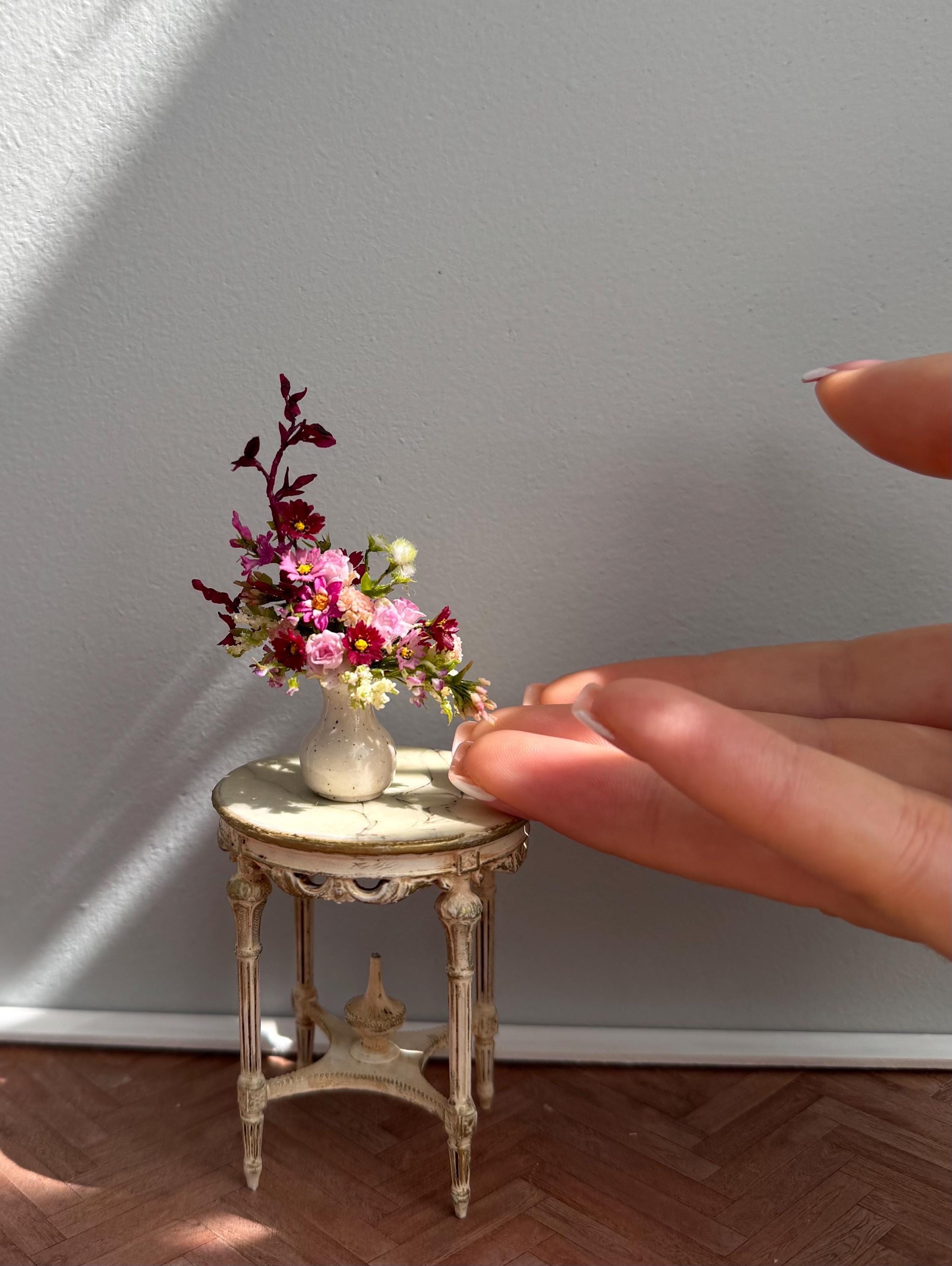 Dollhouse Floral Arrangement, Scale 1/12 - Etsy