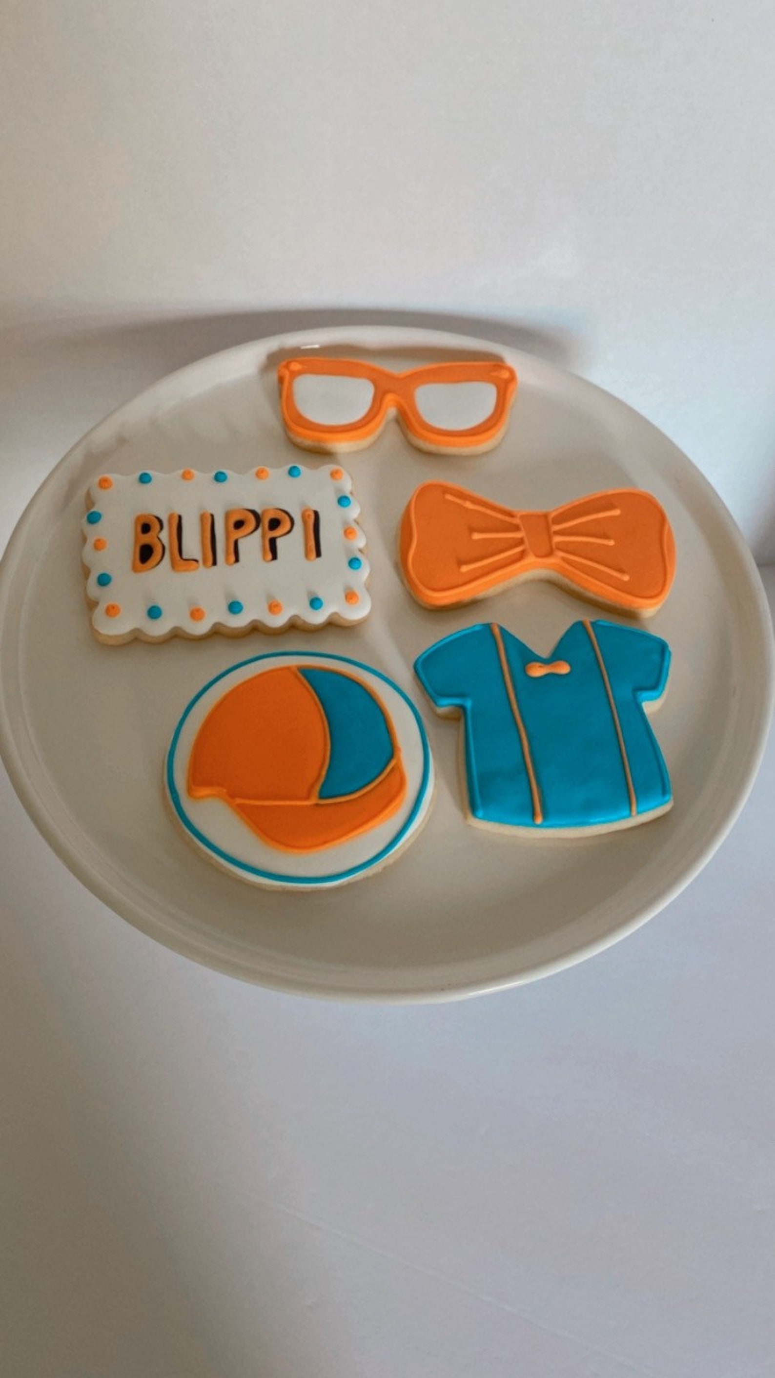 Blippi Decorated Cookies / Blippi Party Supplies / Blippi - Etsy