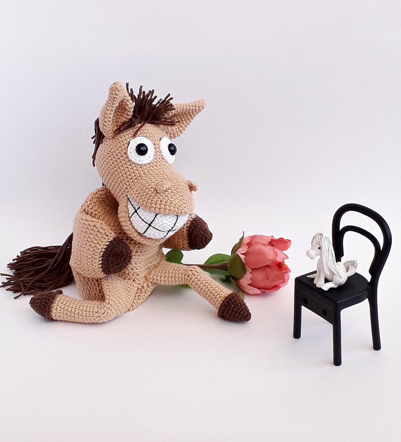 Crochet Pattern: Hand Puppet Horse. Toy for Kids. PDF Crochet Pattern ...
