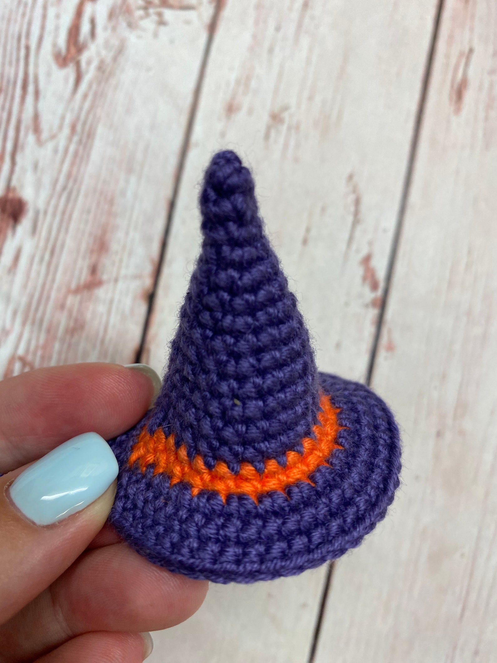 Witch Hat Pattern Crochet Wizard Hat Halloween Amigurumi - Etsy