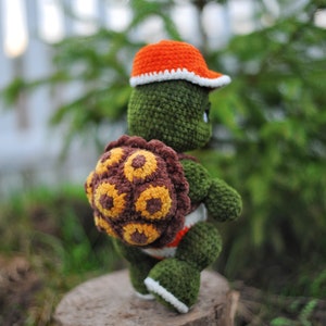 Crochet Turtle Pattern, Sea Turtle, Turtle Amigurumi, Plush Animal Toy ...