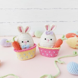 Crochet Easter Decoration Pattern, Easter Toys Crochet Pattern, Easter ...