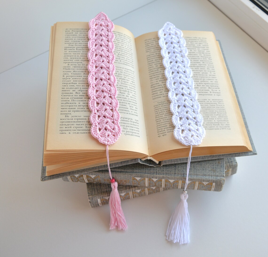 Lace Bookmark Crochet Pattern. - Etsy