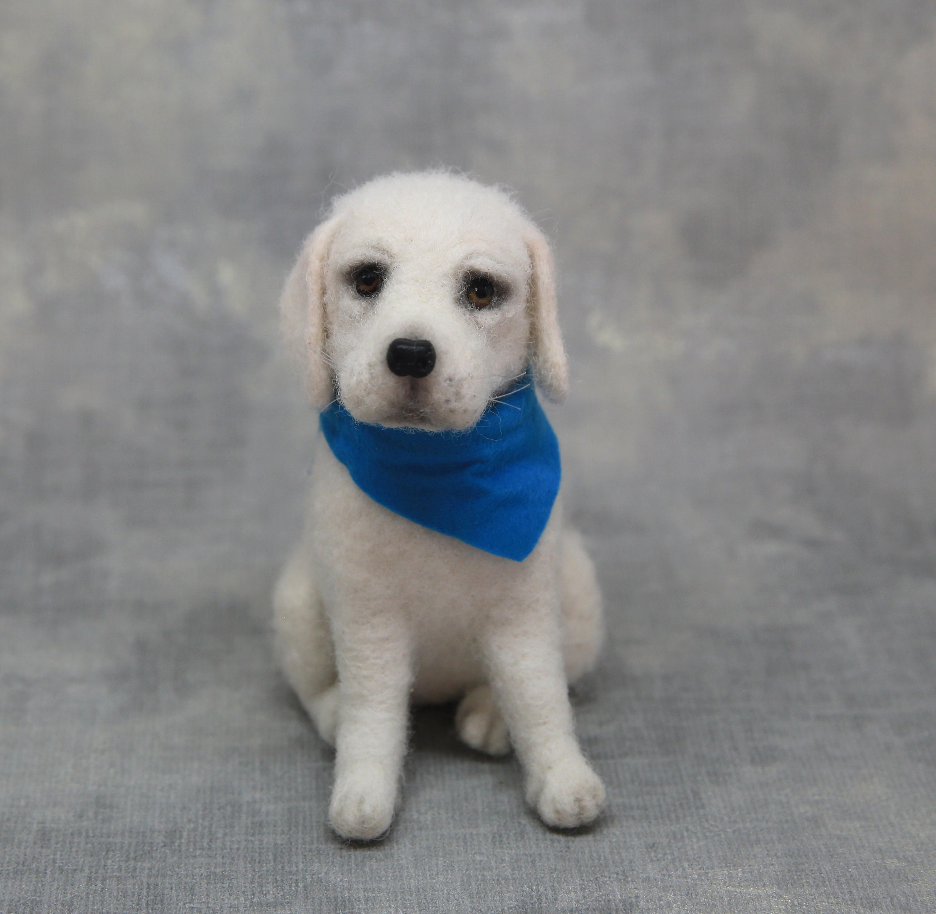 Needle Felted Golden Retriever Puppy Pattern. Realistic Dog Tutorial ...