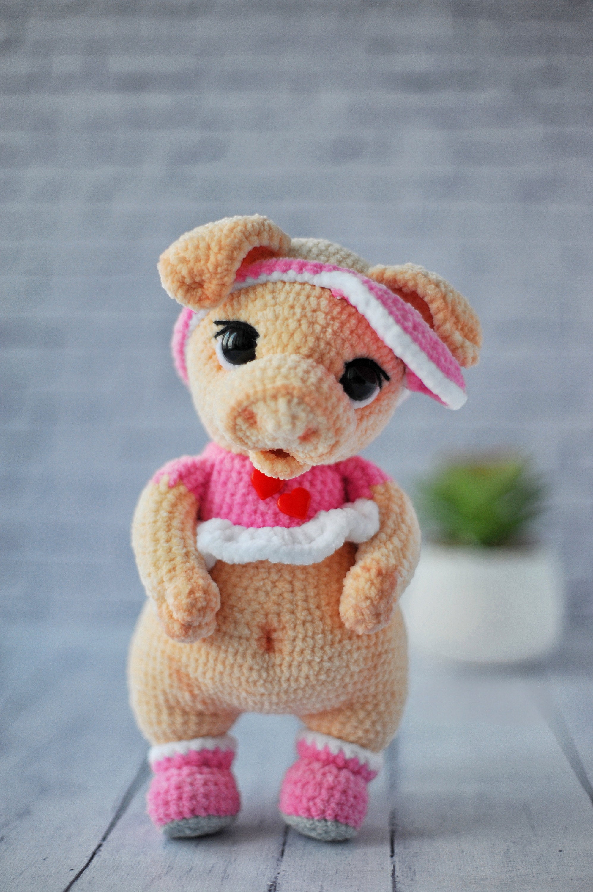 Crochet Pig Pattern Crochet Pig Plus Amigurumi Pig Crochet - Etsy