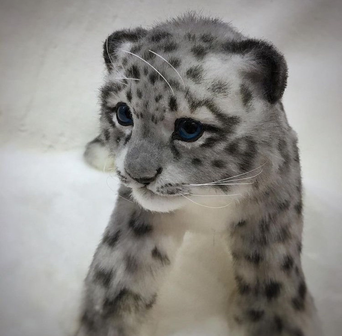 The Pattern Snow Bars. Snow Leopard - PDF Sewing Pattern. Realistic Toy ...