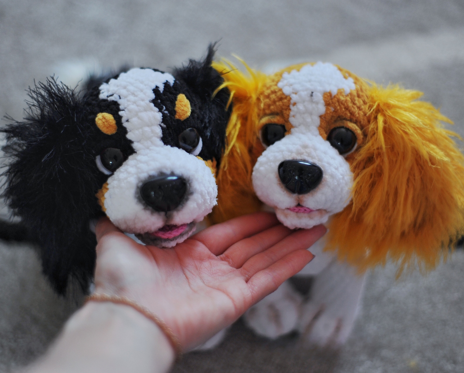 Сavalier King Charles Spaniel Crochet Dog Pattern Cocker - Etsy