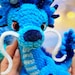 Blue Dragon Crochet Pattern, Toy Pattern for Kids, Crochet Tutorial in ...