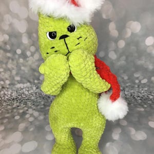 Green Man Crochet Pattern. Christmas Gift. Kids Toy Pattern, Crochet ...