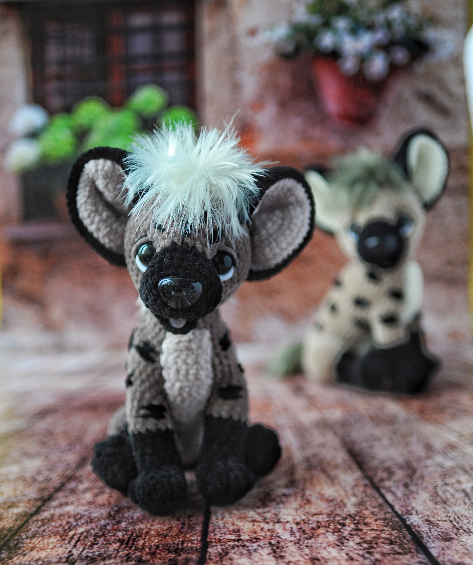 Hyena Crochet Pattern, Hyena Plush, Crochet Animals, Amigurumi Pattern ...