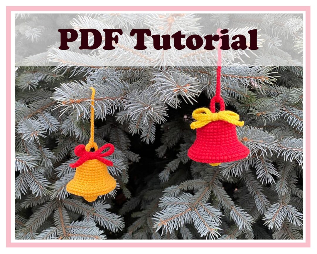 Christmas Decoration Bells Pattern - Etsy