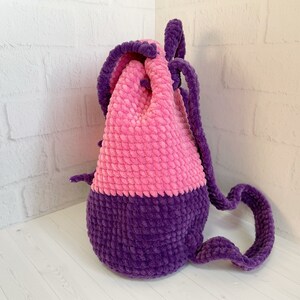 Plush Backpack Pattern, Crochet Kids Backpack - Etsy