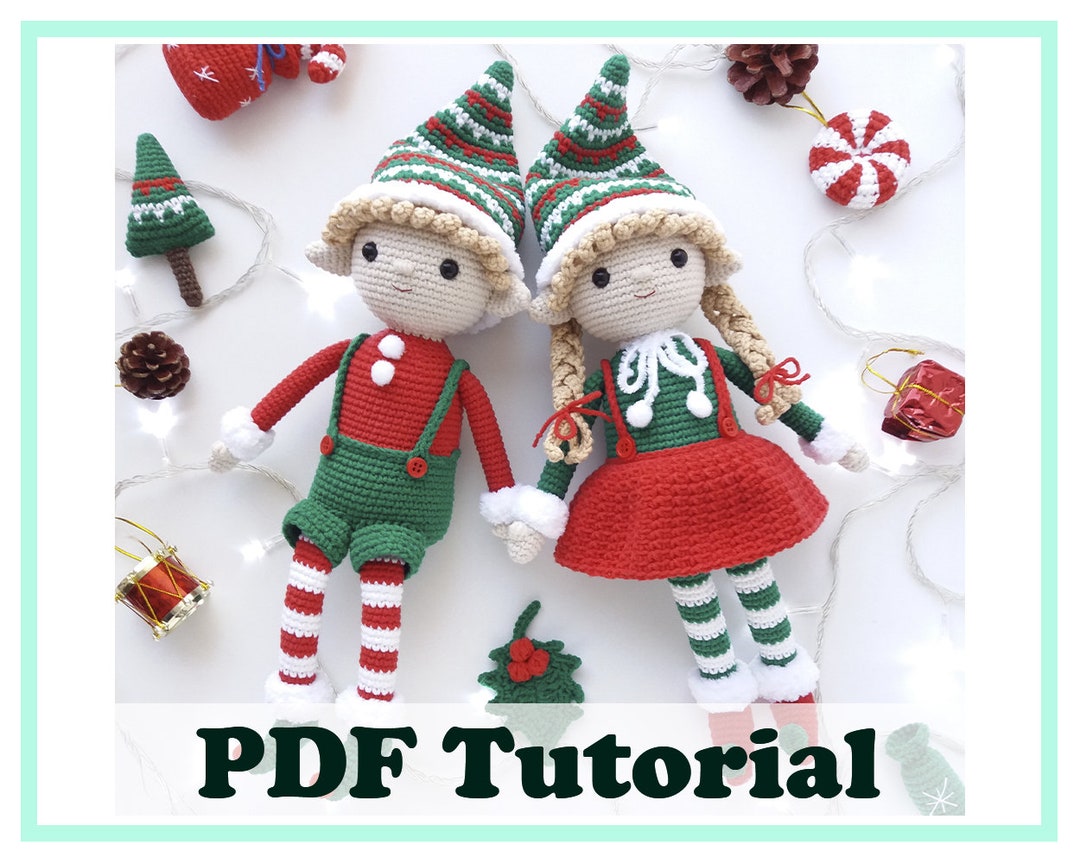 Christmas Elves Crochet Pattern, Christmas Elf Crochet Pattern ...