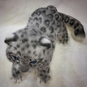 The Pattern Snow Bars. Snow Leopard - PDF Sewing Pattern. Realistic Toy ...