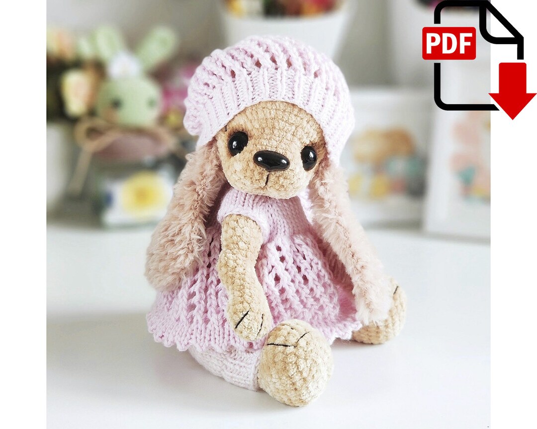 Crochet Pattern Amigurumi Dog Spaniel Michelle / Amigurumi Pattern - Etsy