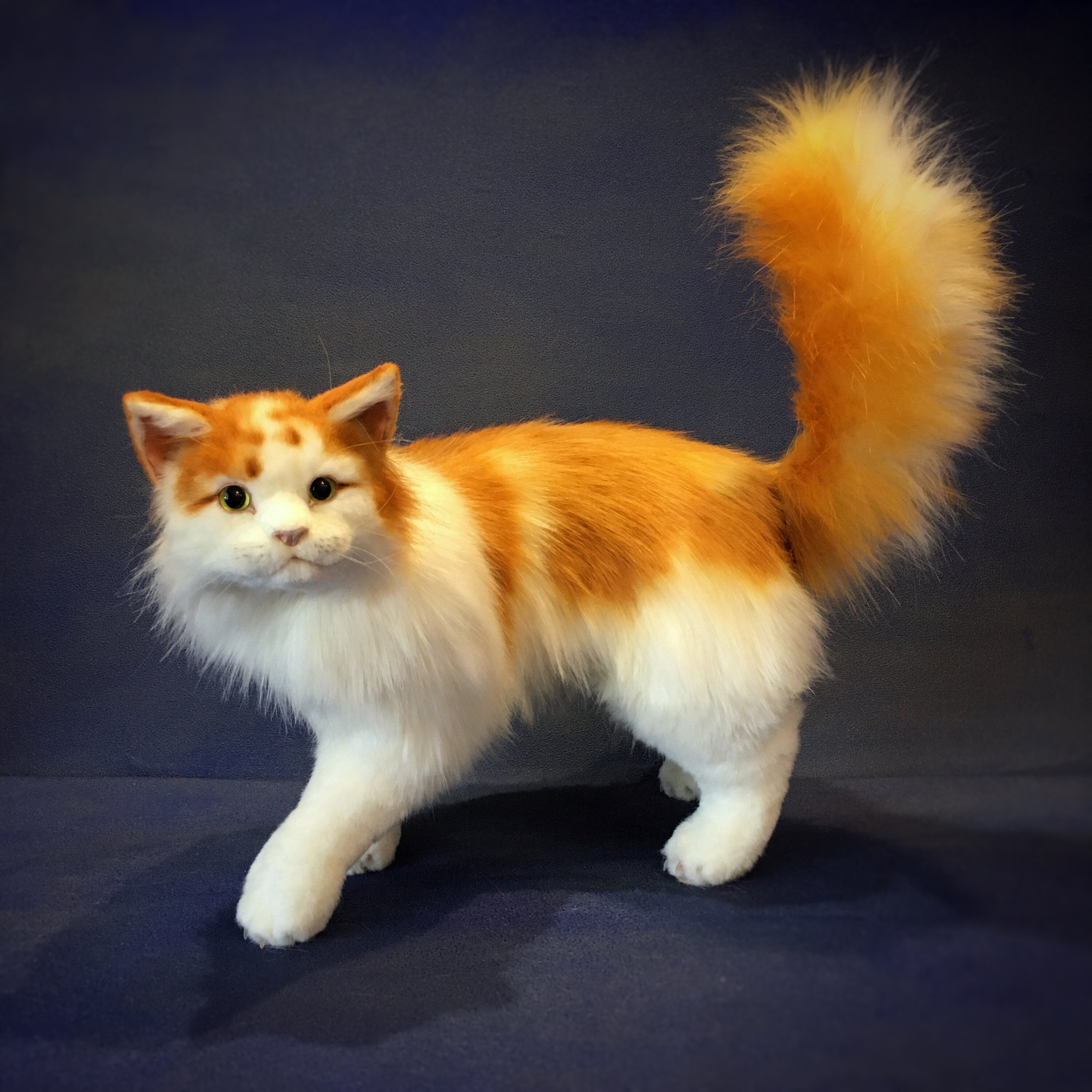 The Pattern Realistic Toy Ginger Cat - Etsy