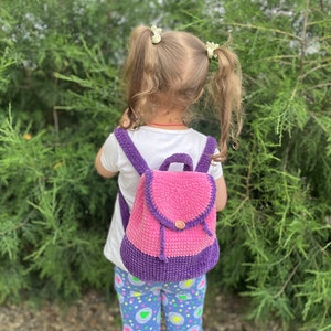 Plush Backpack Pattern, Crochet Kids Backpack - Etsy