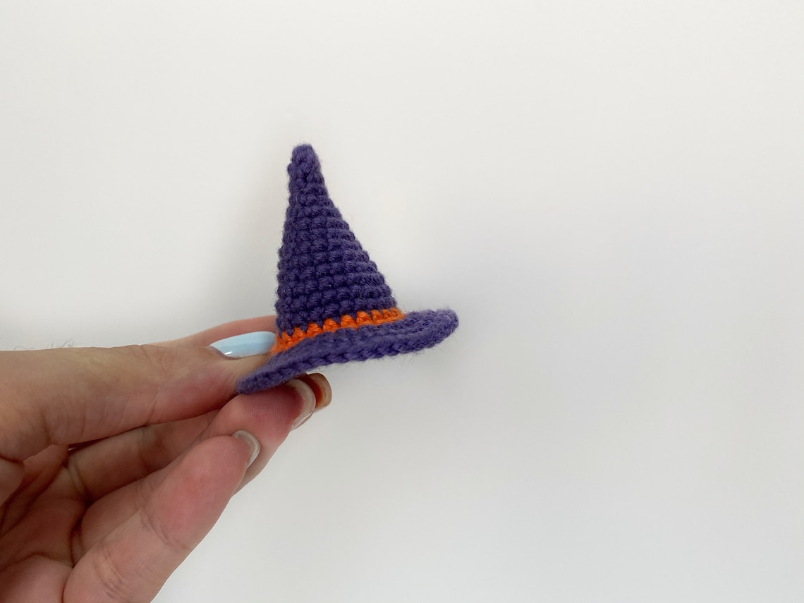 Witch Hat Pattern Crochet Wizard Hat Halloween Amigurumi - Etsy