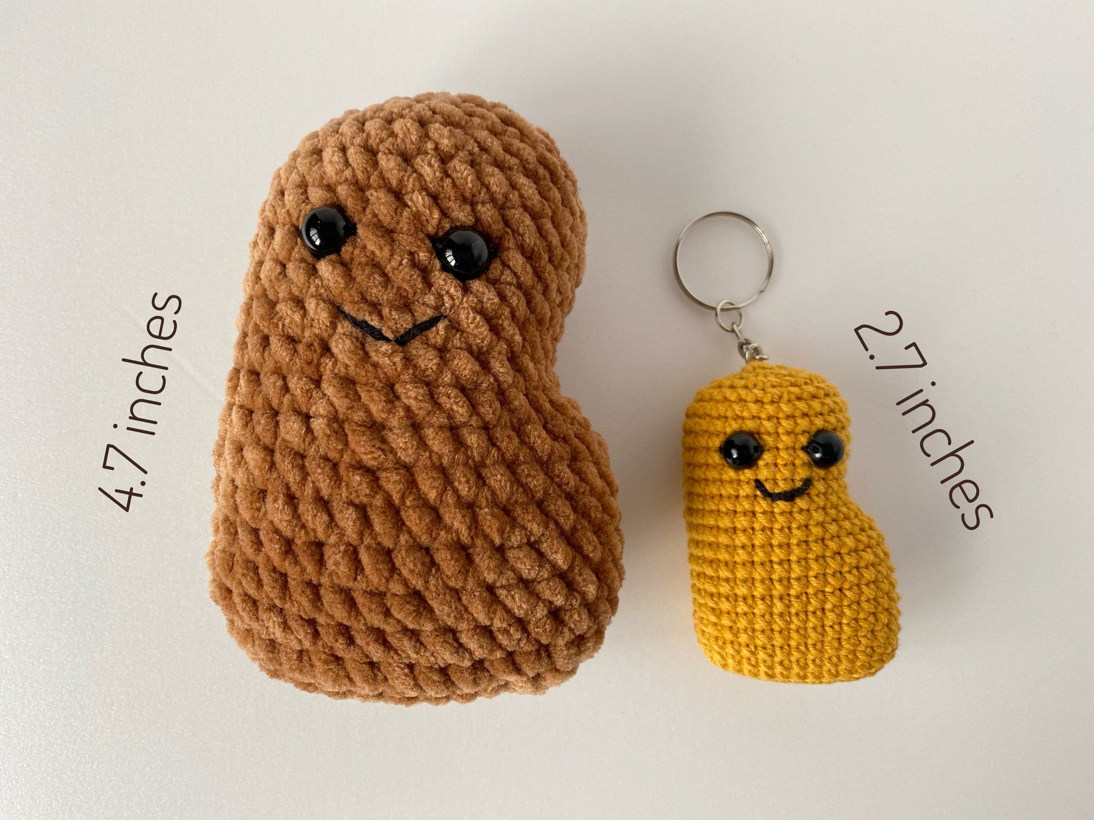 Chicken Nugget Crochet Pattern - Etsy