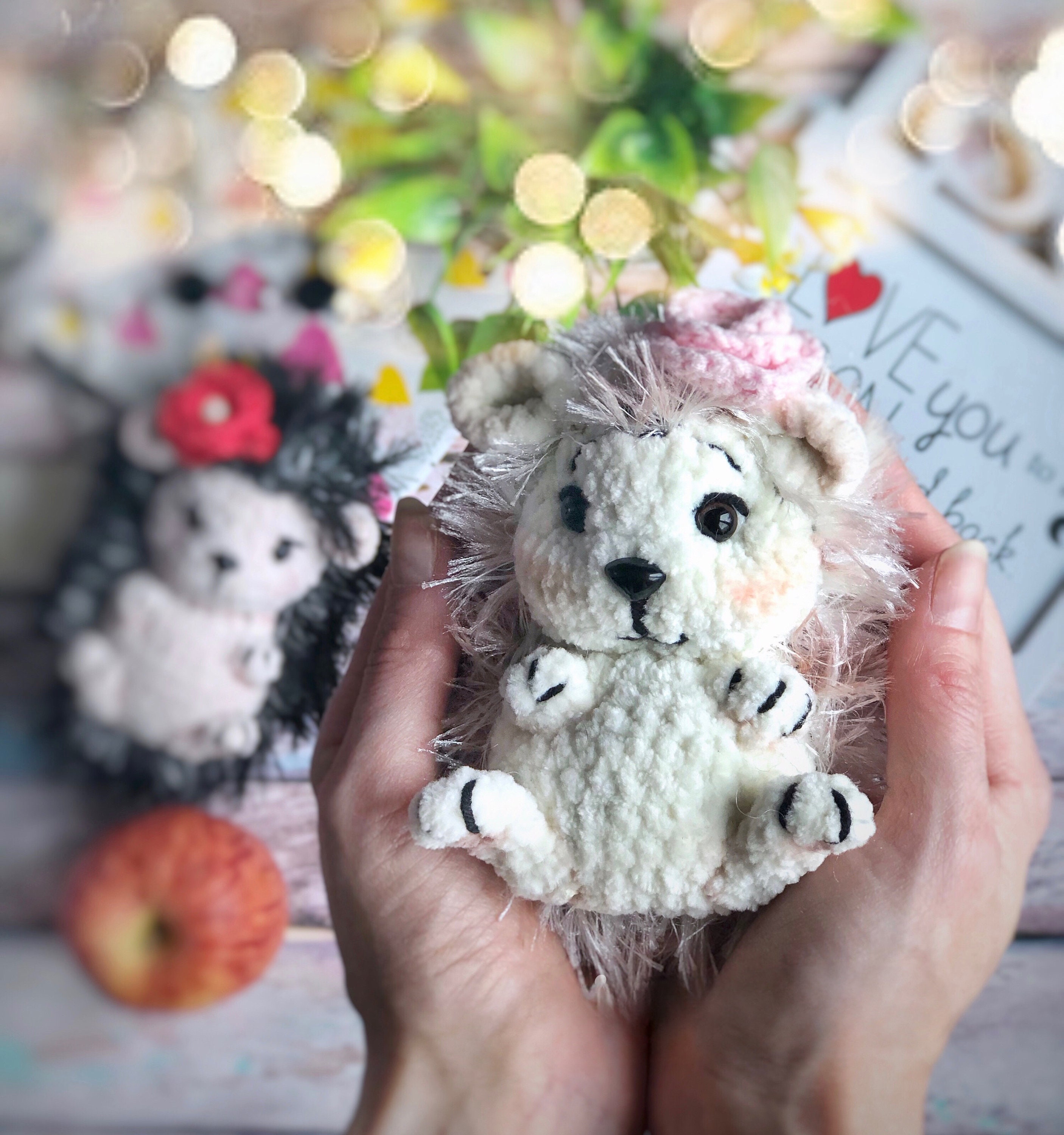 Hedgehog Crochet Pattern, Crochet Keychain, Easy Crochet Pattern ...