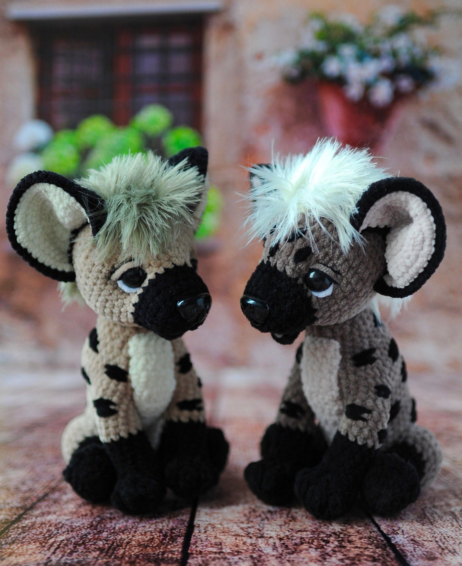 Hyena Crochet Pattern, Hyena Plush, Crochet Animals, Amigurumi Pattern ...
