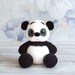 Baby Panda Crochet Pattern. Cute Amigurumi Animal PDF Tutorial Download ...